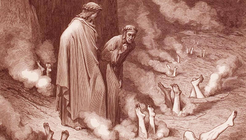 Canto 19 Inferno - Sintesi e critica