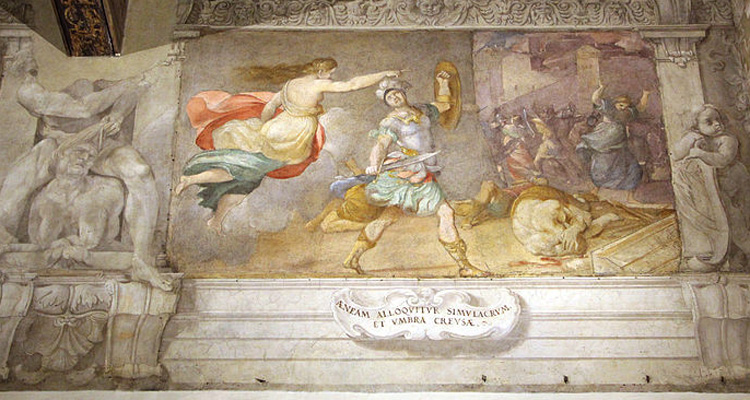 Creusa, sposa di Enea nel poema epico latino dell'Eneide