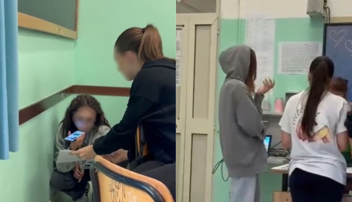 Interrogazione con cuffie e cappuccio: l'amica le suggeriva le risposte ...