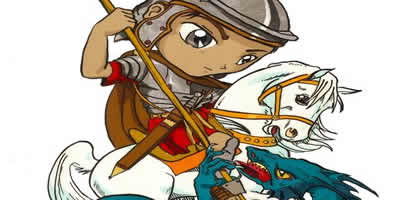 Santi in versione manga
