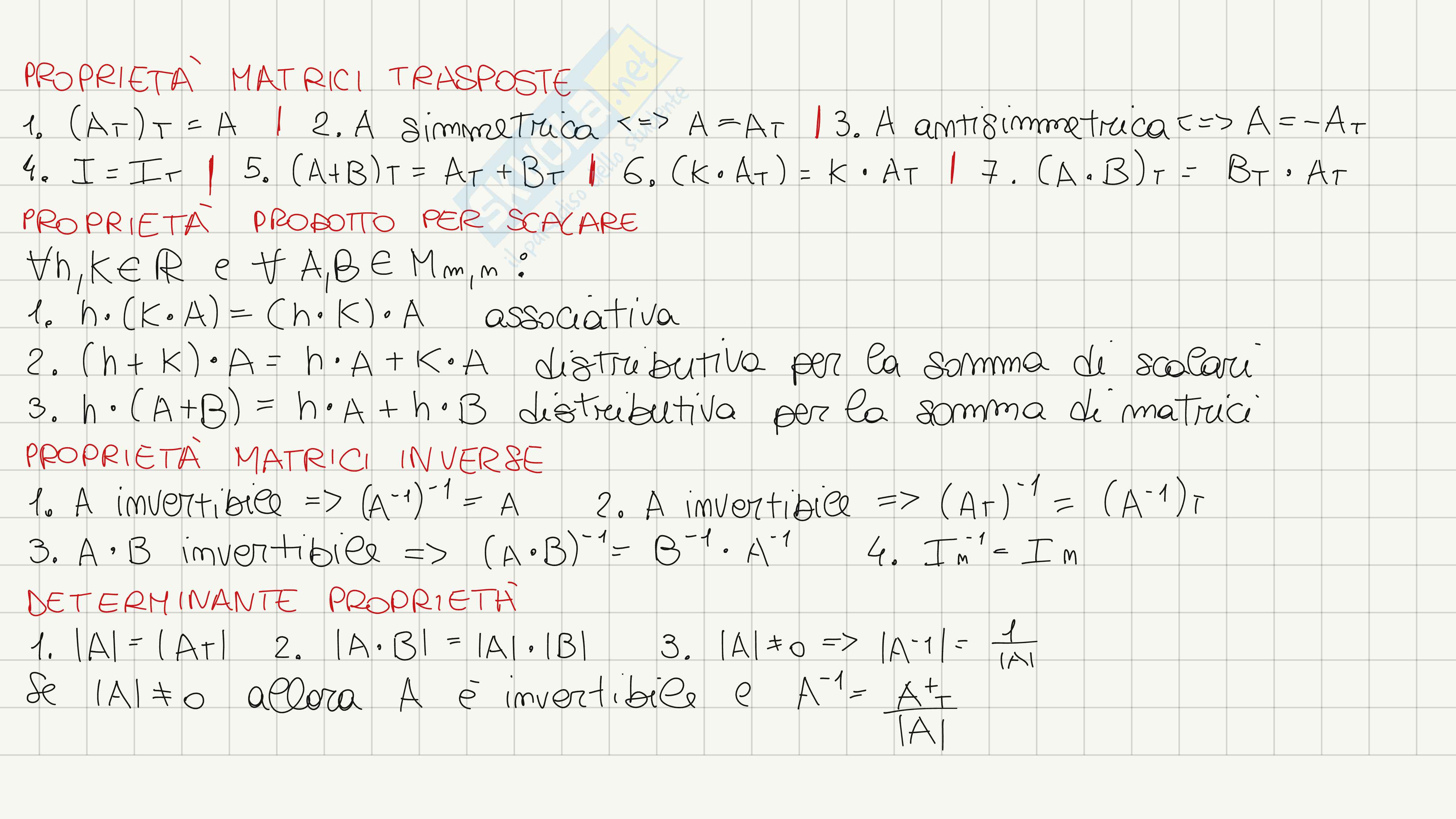 Geometria e algebra lineare