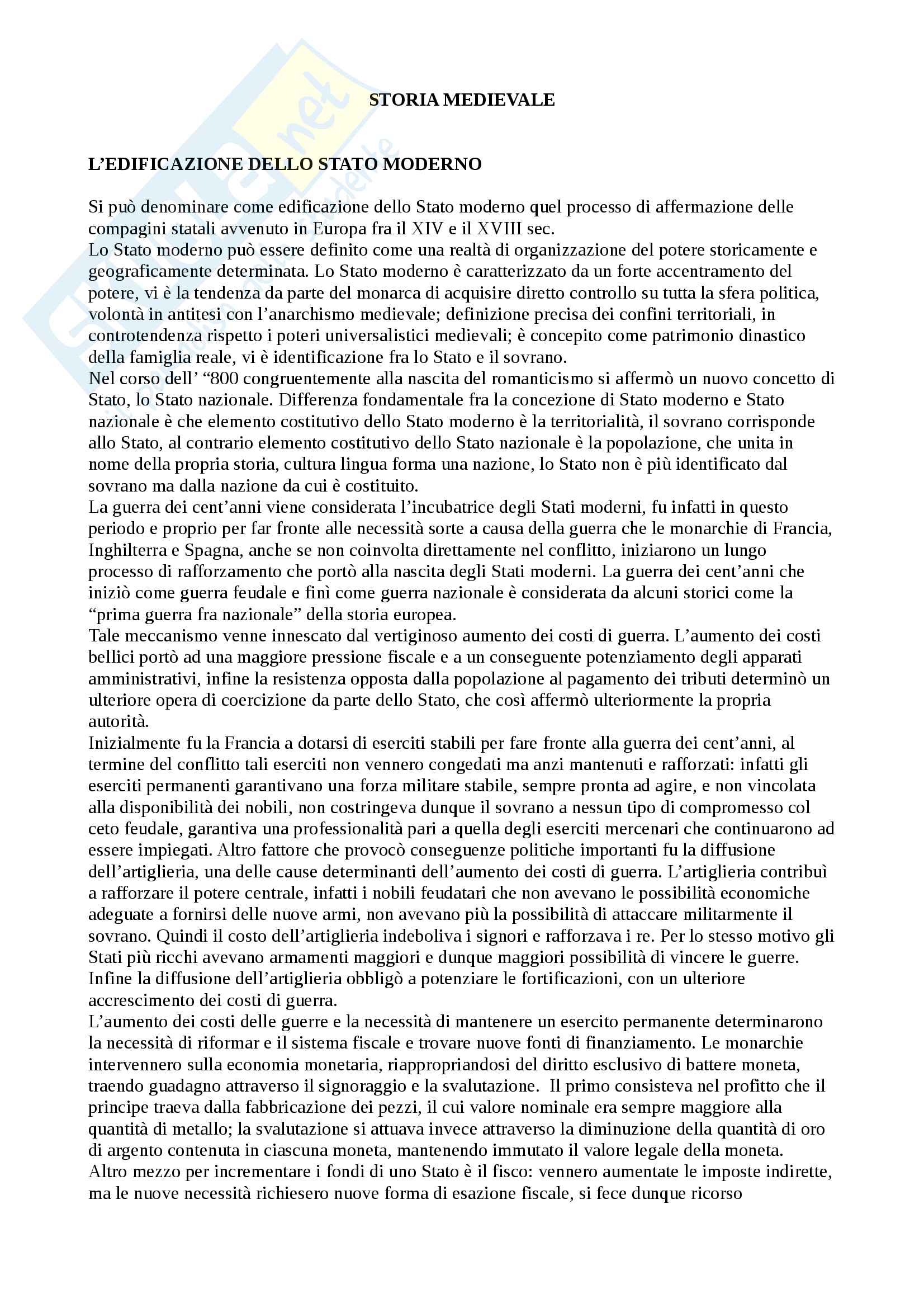 Lezioni: Appunti di Istituzioni di storia medievale Lezioni: Appunti di Istituzioni di storia medievale
