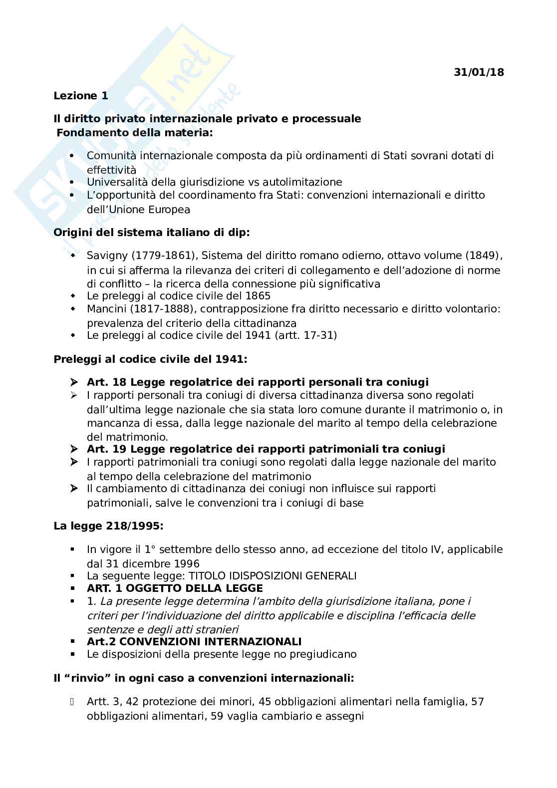 Diritto internazionale privato