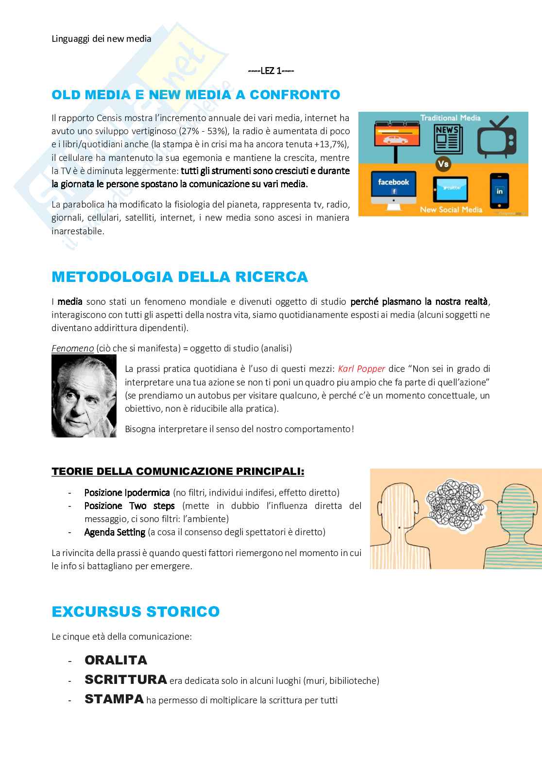 Appunti illustrati Linguaggi dei New Media
