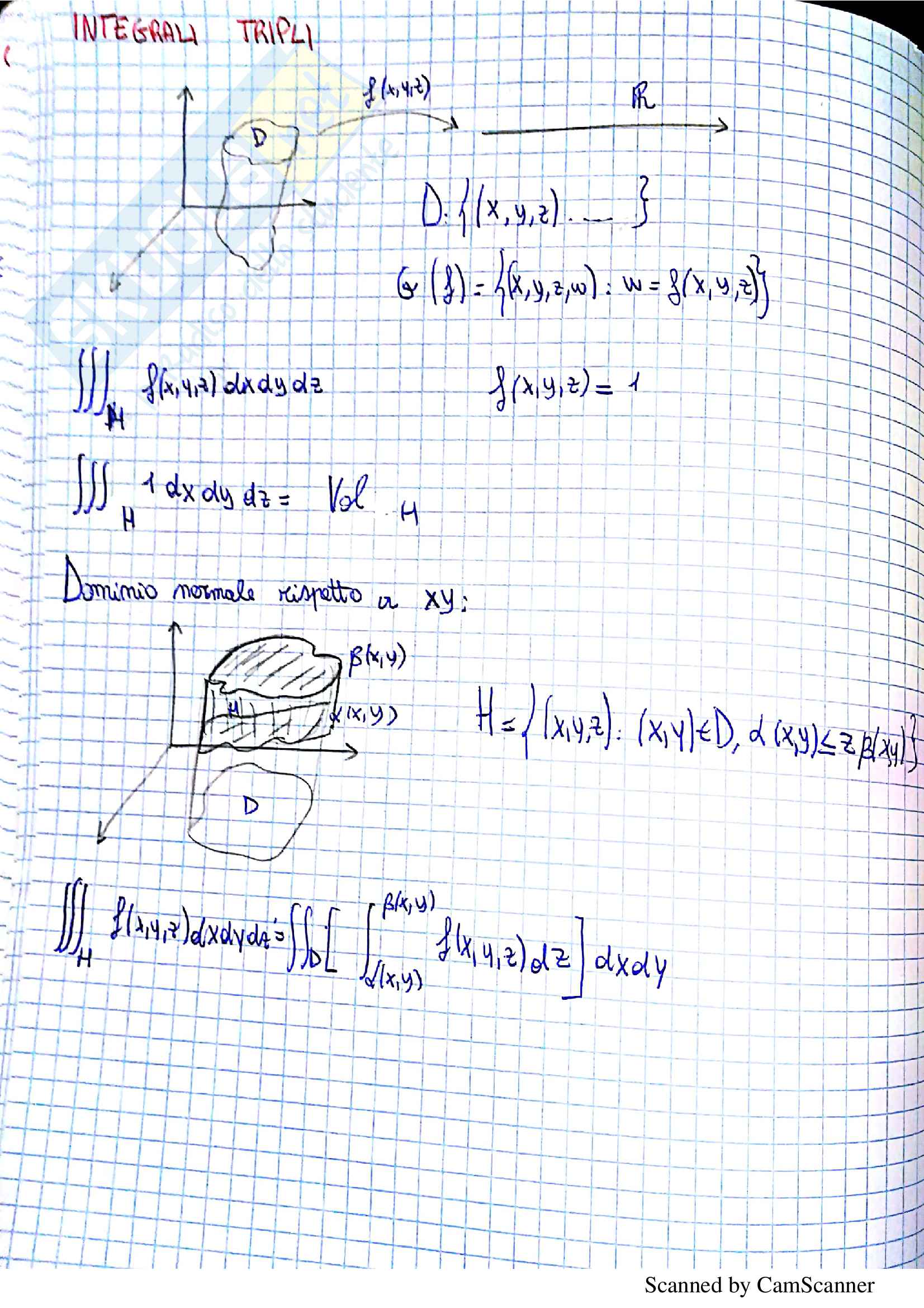 Integrali tripli