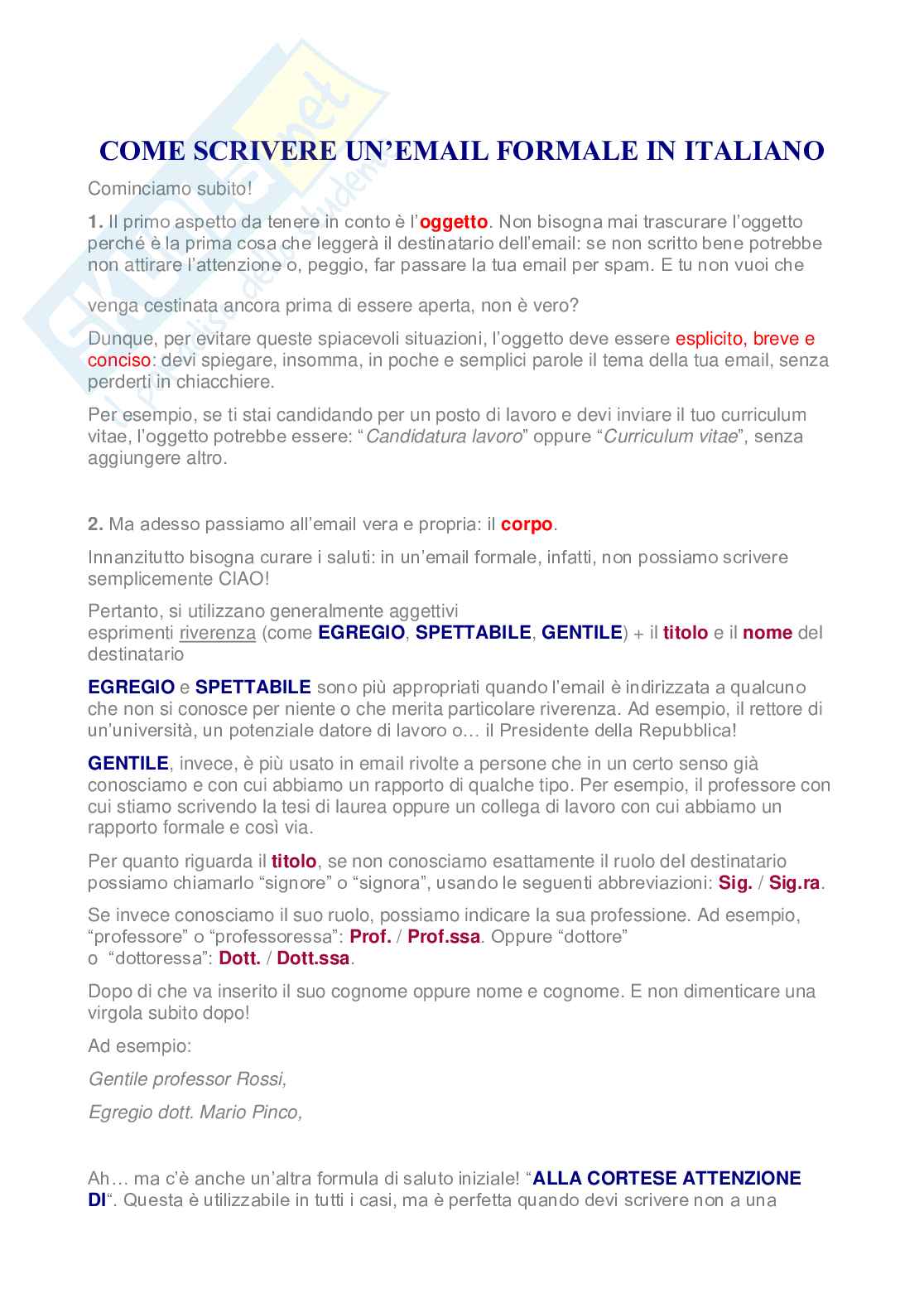 Toni e accorgimenti da utilizzare per le email formali e informali