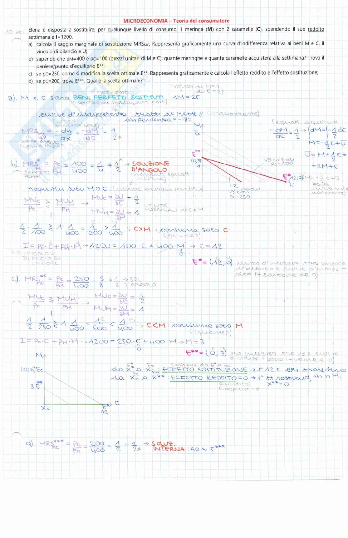 Esercizi di Estimo e valutazione economica dei progetti