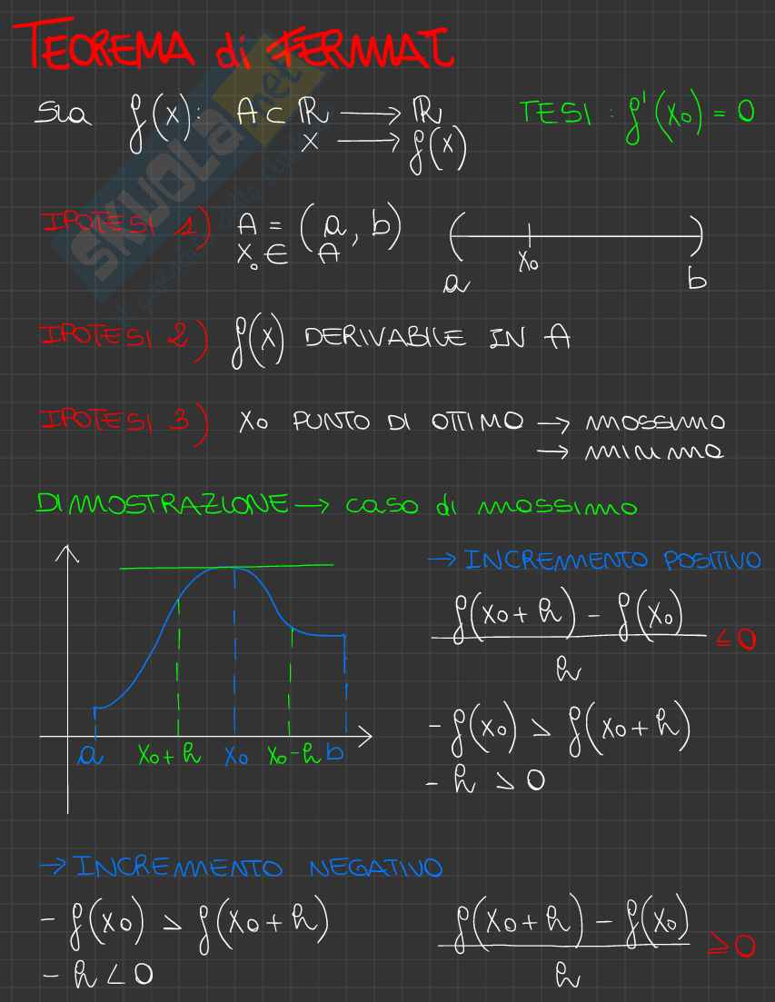 Teoremi con dimostrazione - seconda parte analisi 1