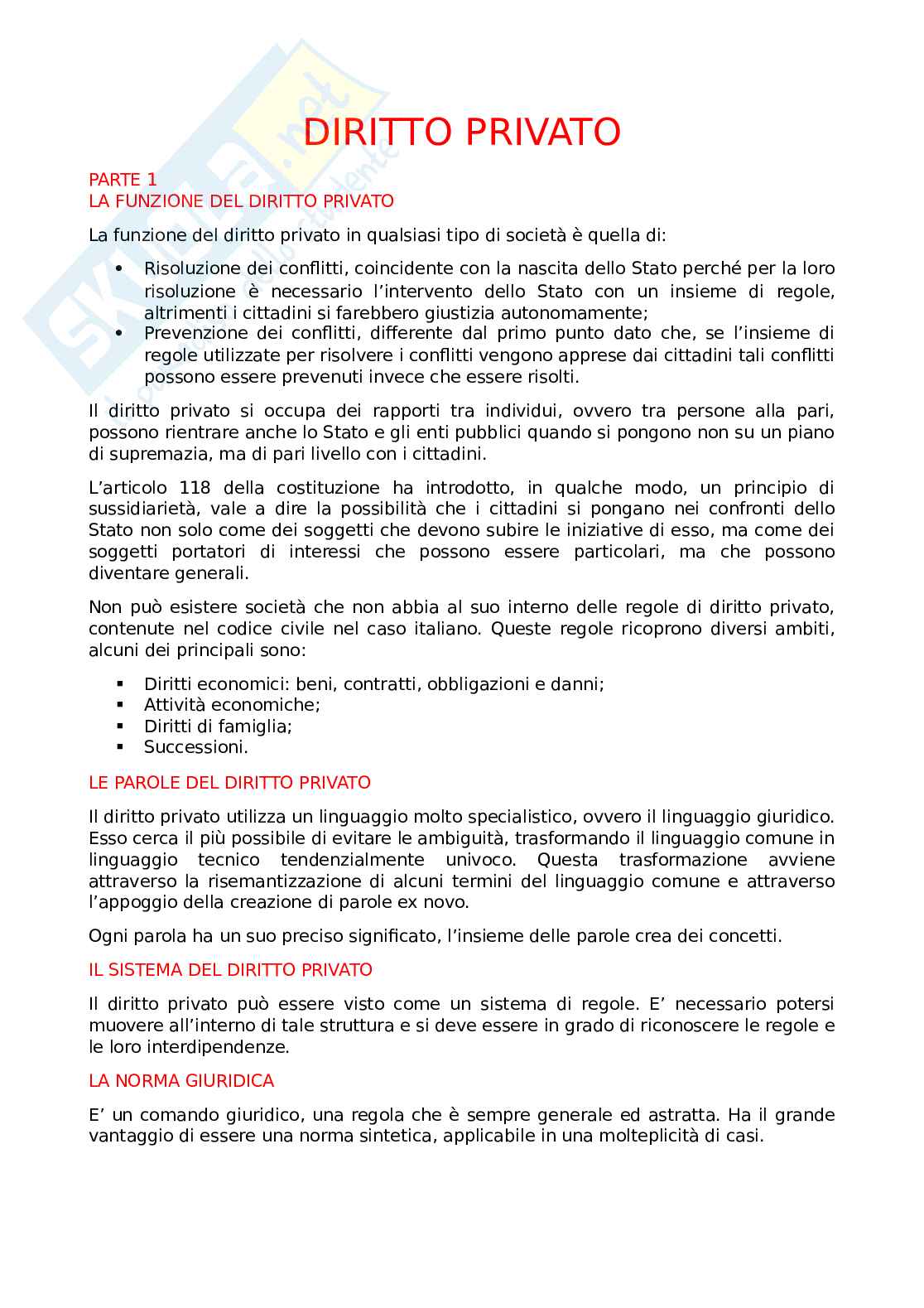 Diritto privato totale