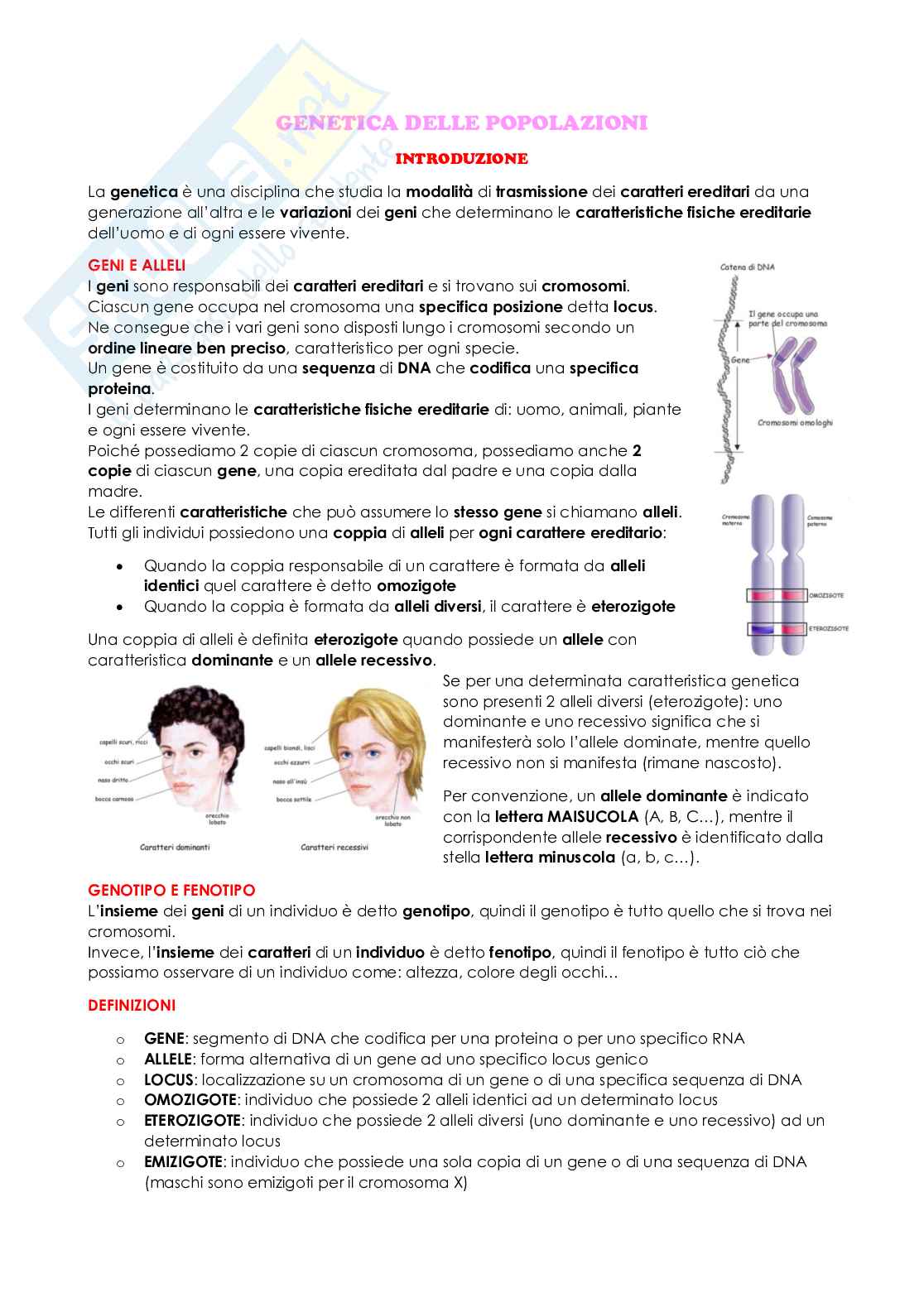 Genetica umana