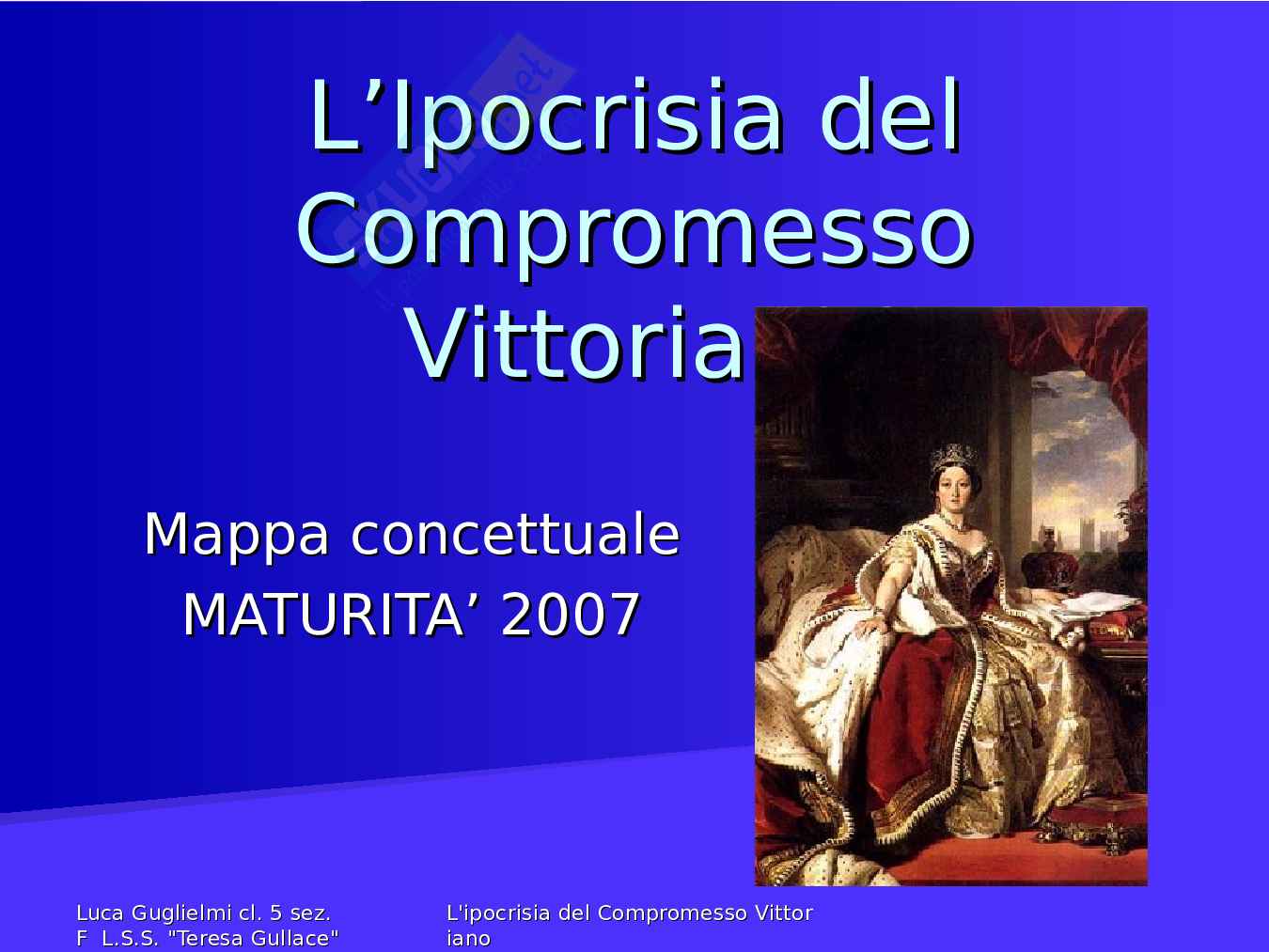 Ipocrisia nel Compromesso Vittoriano.