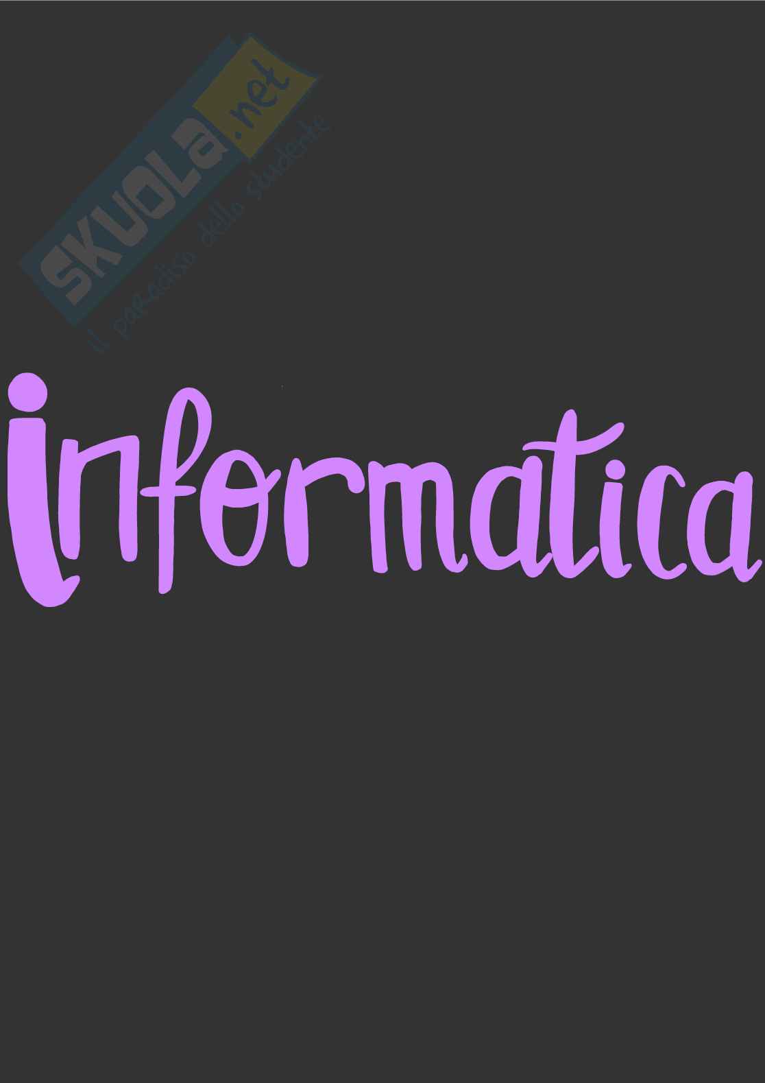 Riassunto programmazione Java