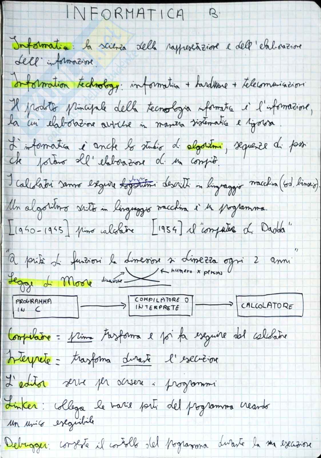 Appunti Informatica B