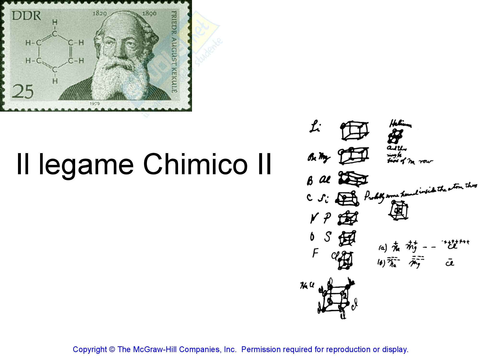 Chimica - Il Legame Chimico II