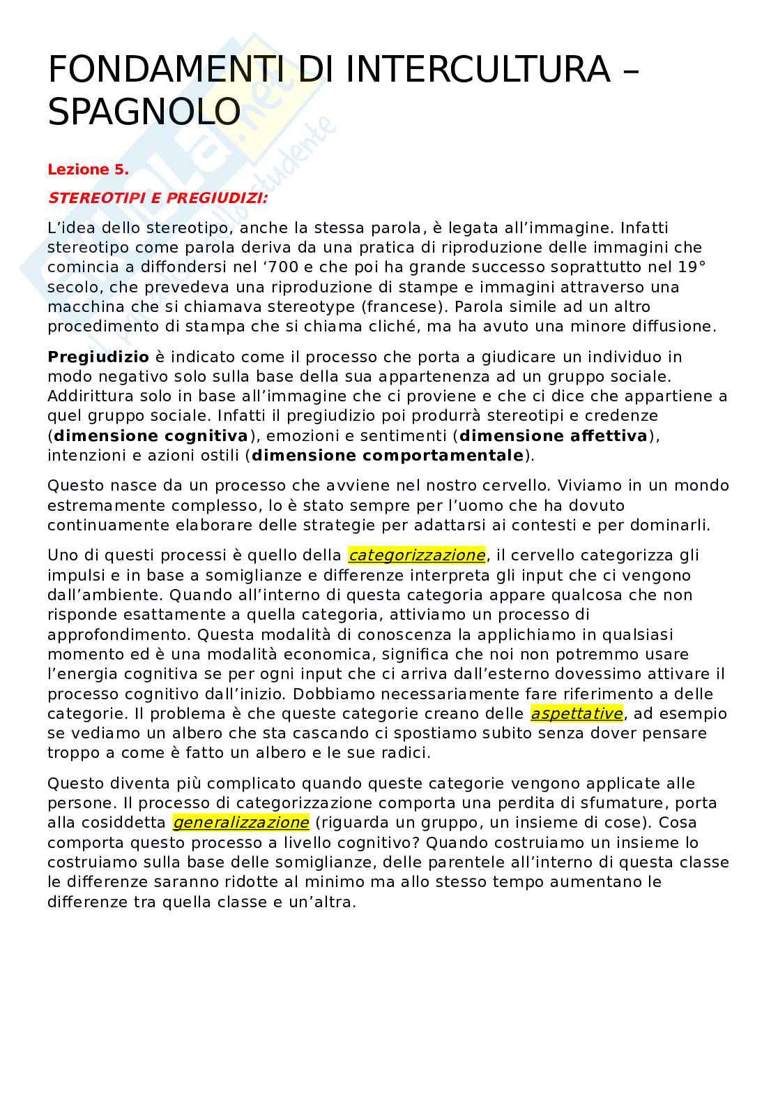 Stereotipi e pregiudizi